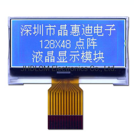 1 5 128X48 St7567 Stn Transmissive Mono Cog DOT Matrix Graphic Small