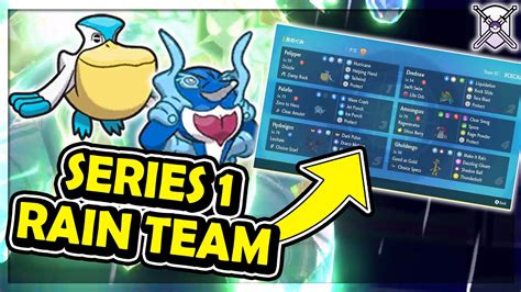 Series Drednaw Rain Team Vgc Pok Mon Scarlet Violet