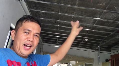 Step By Step Pag Gawa Ng Kisame Na My Cove Light Part Youtube