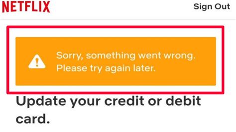 How To Fix Netflix Sorry Something Went Wrong Please Try Again Later