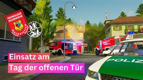 Einsatz Am Tag Der Offenen T R Ls Pc Youtube