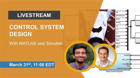control system design with matlab and simulink youtube