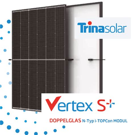 TRINA Vertex S Doppelglas N Typ Solarmodule