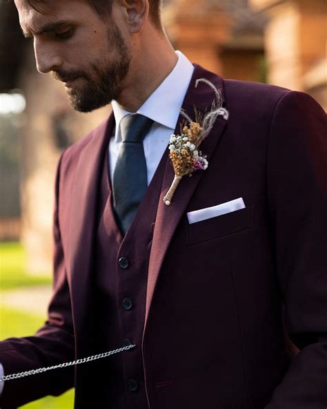 Costume de marié bordeaux Hockerty