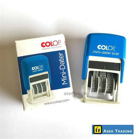 COLOP S120 MINI DATER SELF INKING STAMP Shopee Malaysia