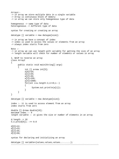 w o2 pdf array data structure data type