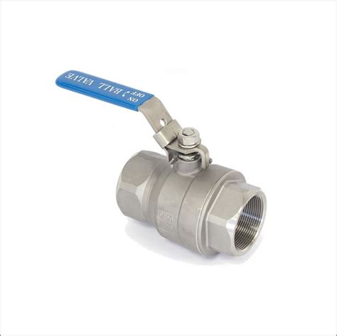NPT 316 STAINLESS STEEL 2 PIECE FULL BORE BALL VALVE 1000PSI