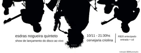 esdras nogueira lançamento do disco ao vivo na Cervejaria Criolina em