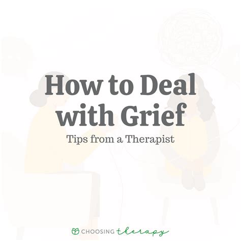 Coping Strategies For Dealing With Grief
