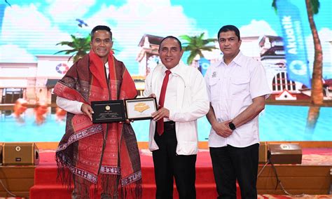 Pengurus Akuatik Indonesia Sumut Dilantik Edy Rahmayadi Ingin Cabor