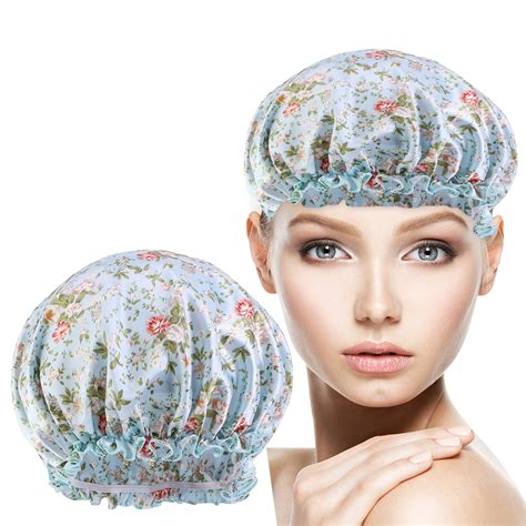 Cfxnmzgr Pro Beauty Tools Bath Bathing Accessories Bath Shower Caps For Women Reusable