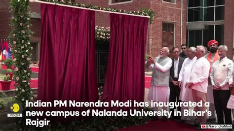 Pm Modi Inaugurates New Campus Of Nalanda University In Bihar S Rajgir
