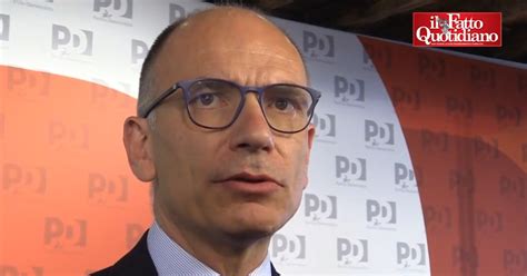 Comunali Letta Un risultato importante ai ballottaggi è utile anche