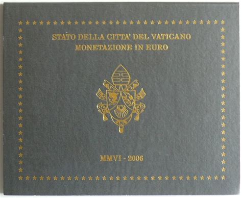Vatican Year Set FDC 2006 Catawiki