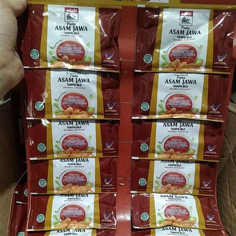 Jual Asam Jawa Tanpa Biji Asam Jawa Adabi Gr Pasta Asam Jawa Adabi