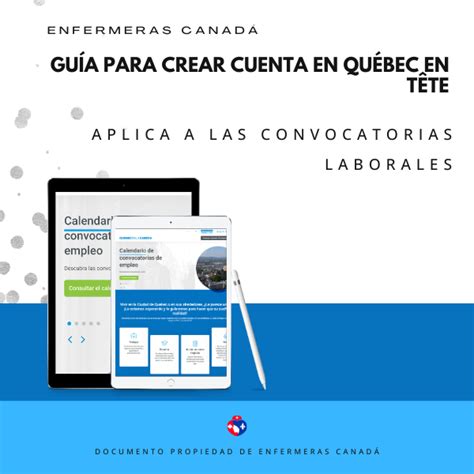Trabaja como Enfermero en Canadá Guía Paso a Paso para crear cuenta en