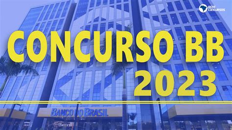 Concurso Banco Do Brasil 2023 O Que Estudar Para A Prova