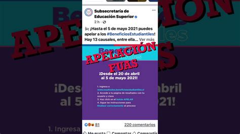 Cómo apelar a los resultados del FUAS 2021 YouTube