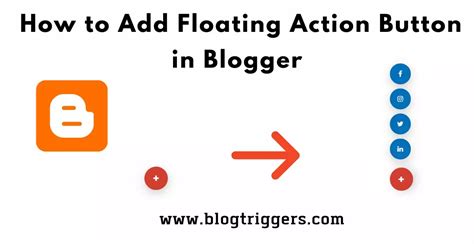 How To Add Floating Action Button In Blogger Using HTML CSS Blog