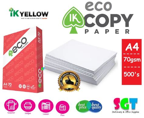 Ik Eco A Paper Gsm S Pack Lazada