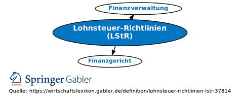 Lohnsteuer Richtlinien Lstr Definition Gabler Wirtschaftslexikon