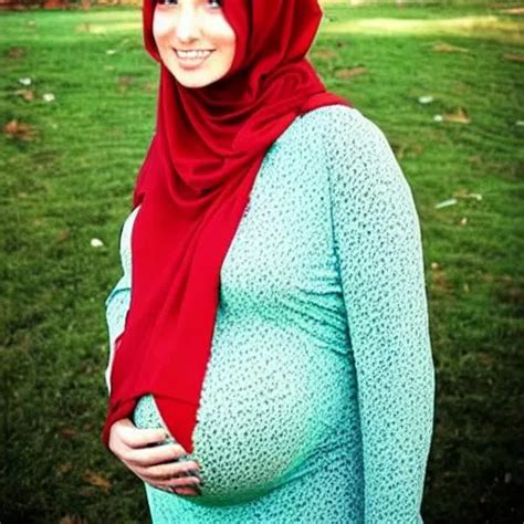 Pregnant Hijab Openart