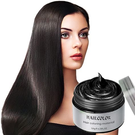 Amazon Black Hair Dye Temporary Hair Color Wax Black Hair Spray