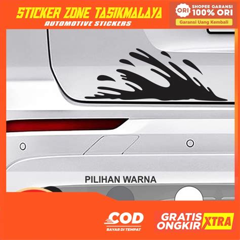 Jual Cutting Sticker Mobil Splash Cipratan Lantai Kiri Sticker Body