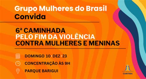 Caminhada 2023 pelo fim da violência contra as mulheres e meninas do