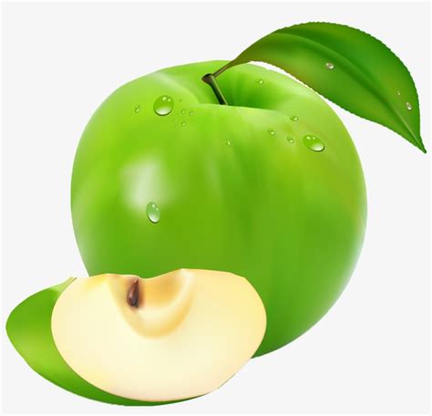 Apple Fruit Image File Formats Clip Art Green Apple Vector Png