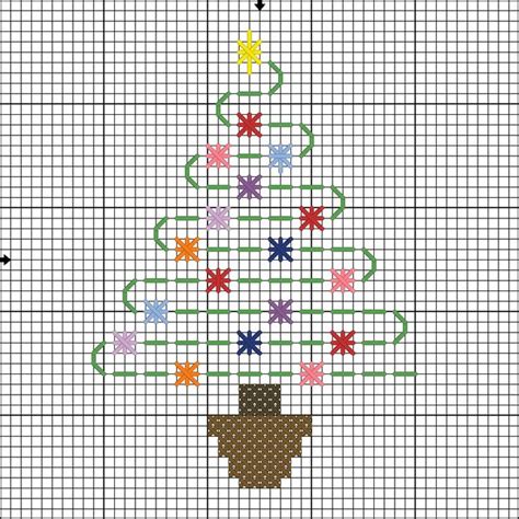 Simple Small Christmas Tree Crosstitch Designs Google Search Cross