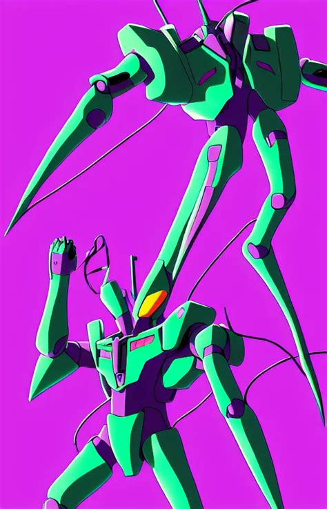 KREA EVA Unit 01 High Quality 4k Anime Art Of Neon Genesis