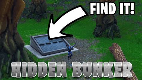 Find A Hidden Bunker Challenge Guide All Locations Fortnite