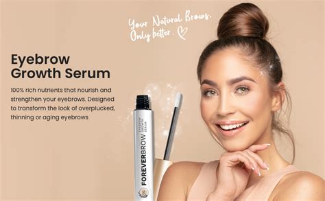 Amazon Forever Brow Eyebrow Growth Serum Multi Pack 3 For Bushy