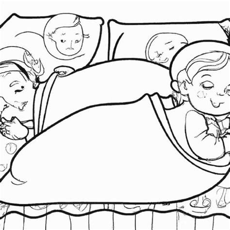 Desenhos De Crian A Dormindo Para Imprimir E Colorir Pintar