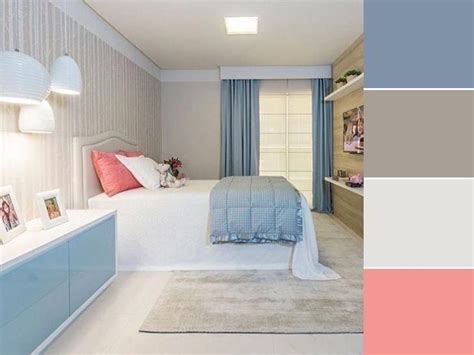 20 paletas de cores para quarto de casal para usar na decoração