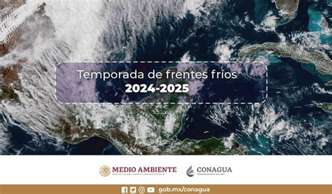 Se prevén 48 sistemas frontales y 7 tormentas invernales en México