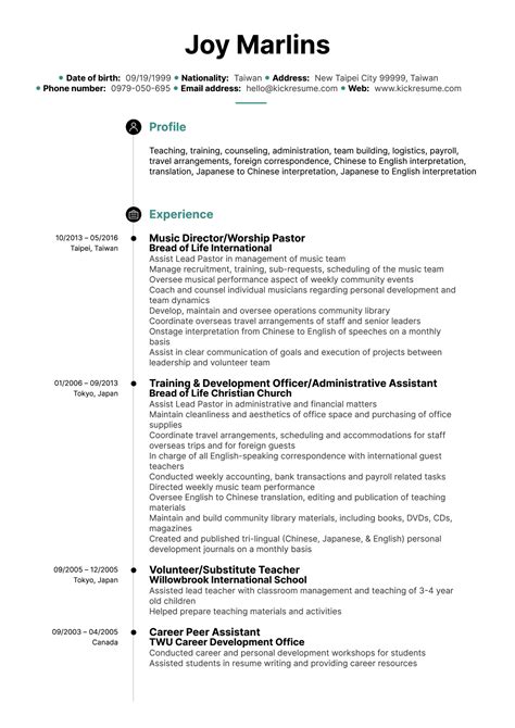 14 Contoh CV Bahasa Inggris Dan Panduan Menyusunnya