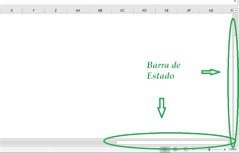 C Mo Funciona La Barra De Estado En Excel Ficha Vista Excel