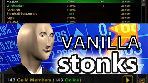 Vanilla Wow Insane Population Growth People Bored Of Wotlk Youtube