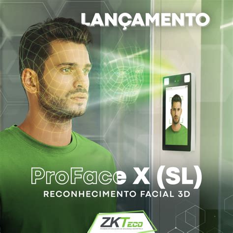 Novo Proface X SL Reconhecimento Facial 3D GuiadoCFTV