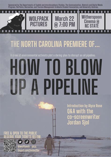 Wolfpack Pictures How To Blow Up A Pipeline NC State University