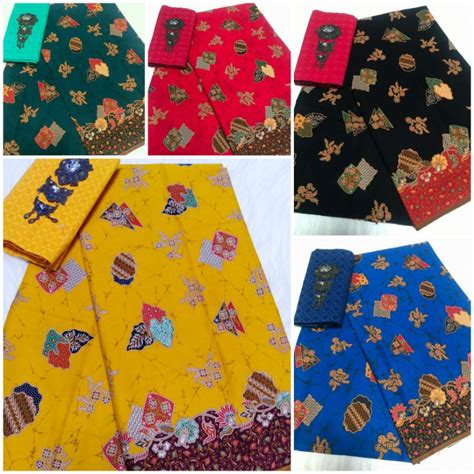Jual Kain Batik Cibulan Hitam Manis Batik Warna Bahan Baju Seragam H