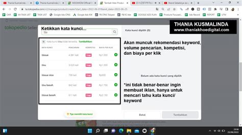 Cara Riset Keyword Kata Kunci Produk Di Tokopedia