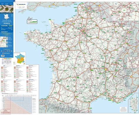 726 FRANCE GRANDS ITINÉRAIRES carte routière Michelin nostromoweb