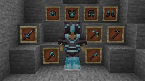Diamond Tool Trim Netherite Armor Minecraft Fan Art 45280637 Fanpop