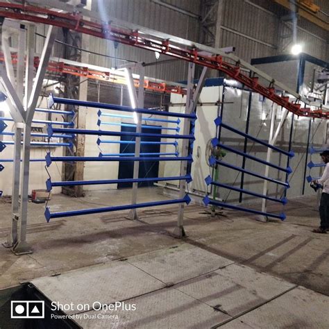 Mild Steel Conveyorised Powder Coating Plant Capacity 150 M3 Hr At Rs