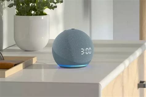 Amazon Alexa Echo Dot Con Reloj 4ta Generación Azul en venta en Lima