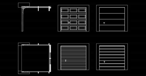Bloques De Puertas De Cocheras En Autocad Dwgautocad