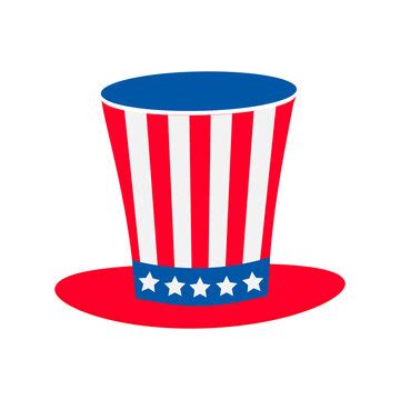 Patriotic Top Hat Clip Art Uncle Sam Hat Clip Art 4th Of Etsy Clip